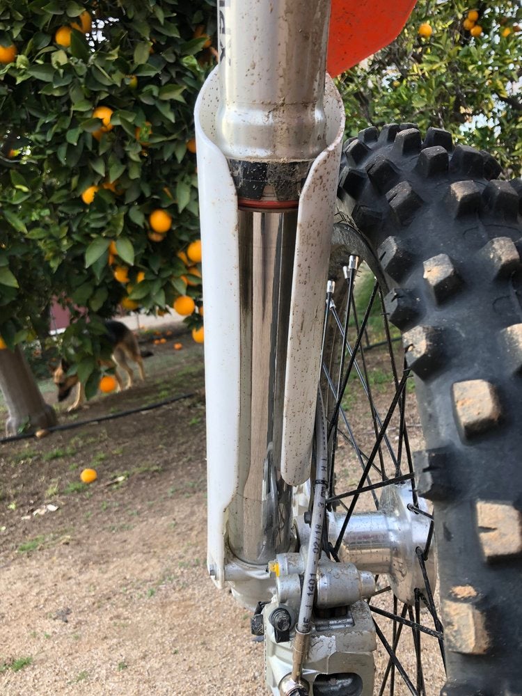 Protech full wrap around fork guards | Extreme Enduro Australia
